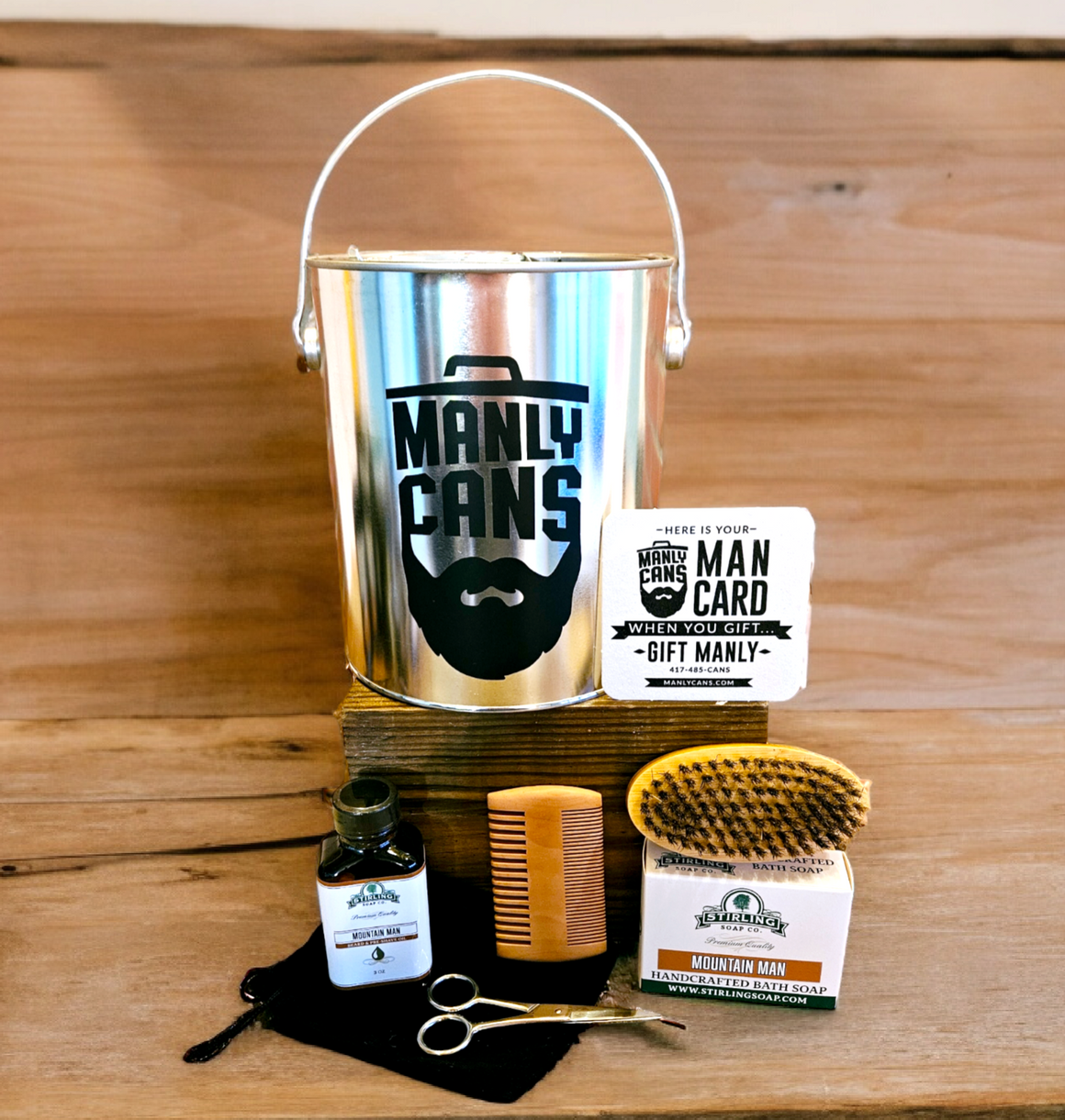 Manly Cans: Gift Manly